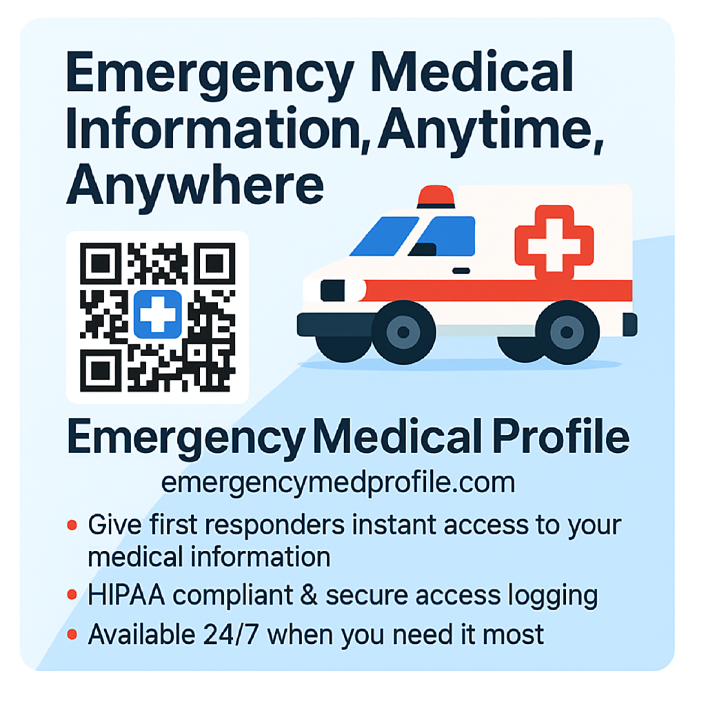 MediProfile - Emergency Medical Information When Seconds Matter
